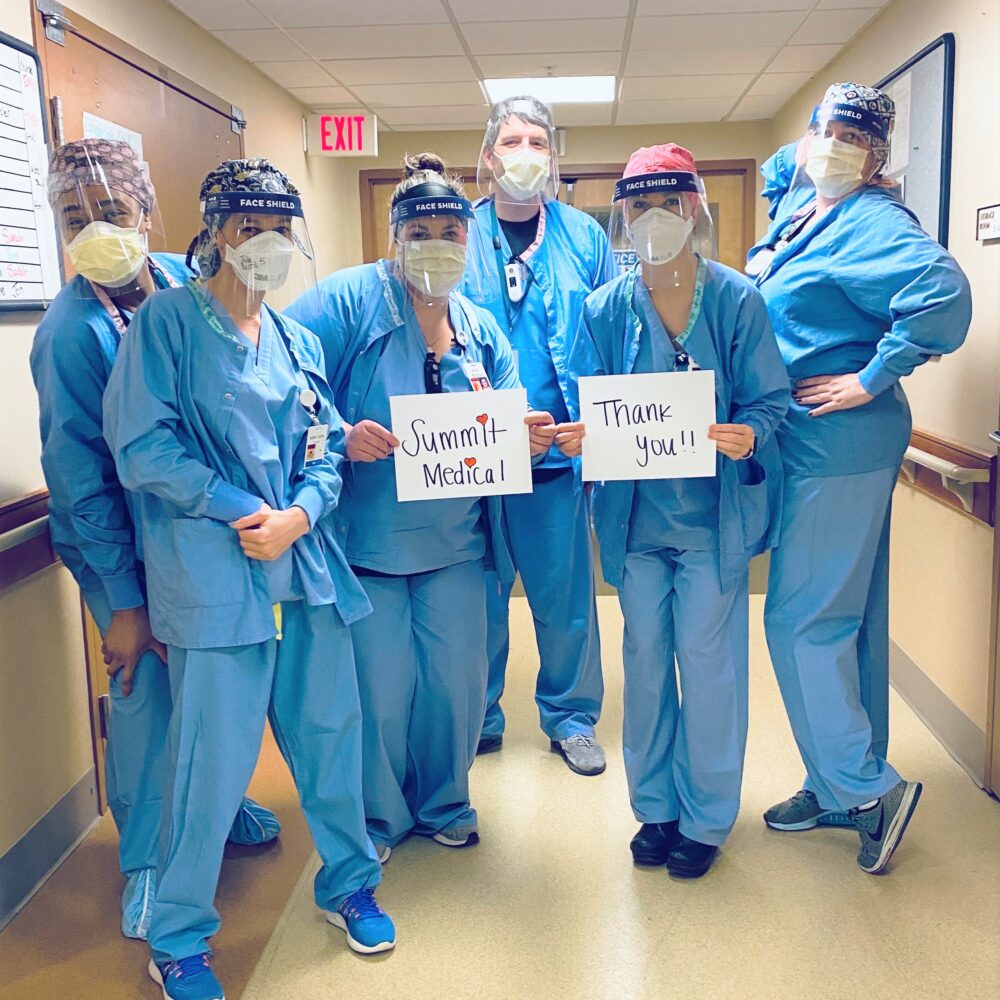 EZ Face Shield – Box of 50 | Summit Medical, An Innovia Medical Company